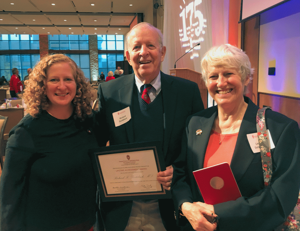 Richard Dortzbach, MD Honored with Lifetime Achievement Award ...